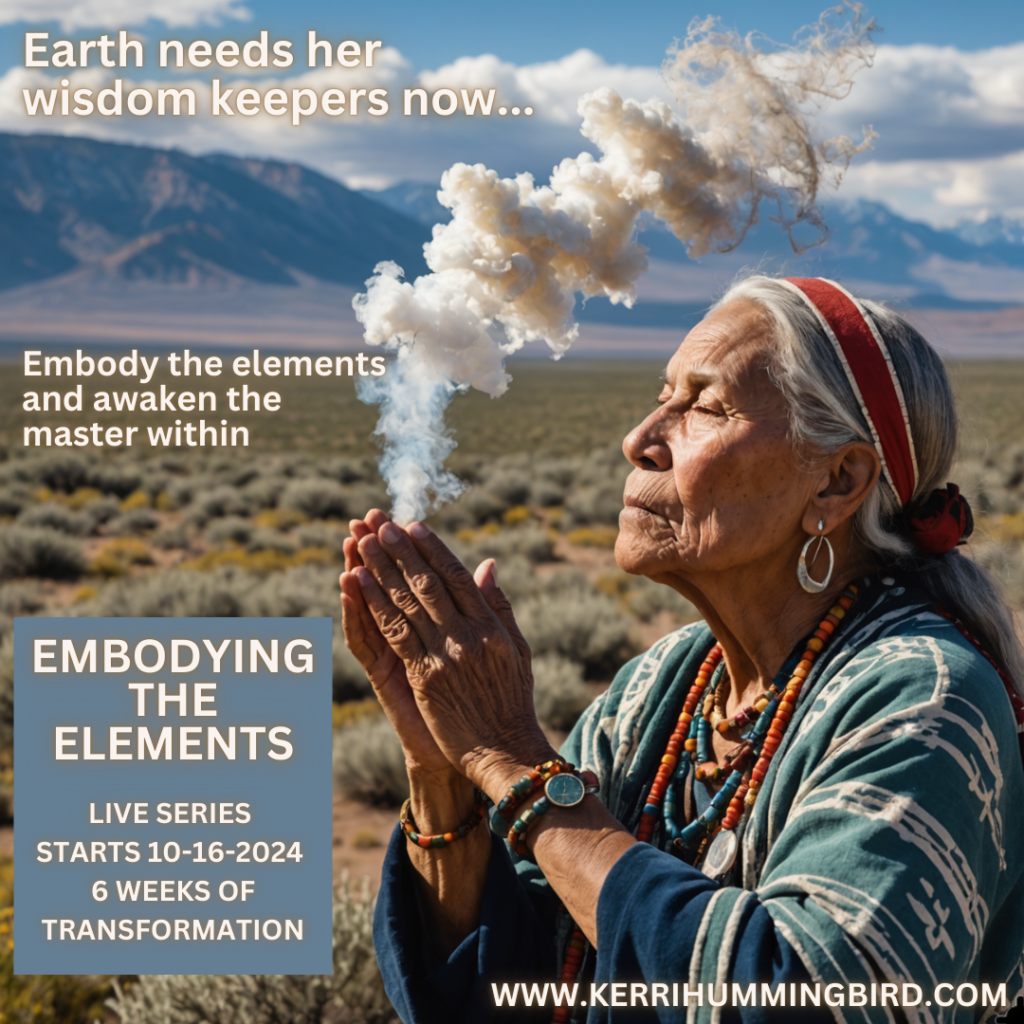 Earth Needs Her Wisdom Keepers Now - Kerri Hummingbird