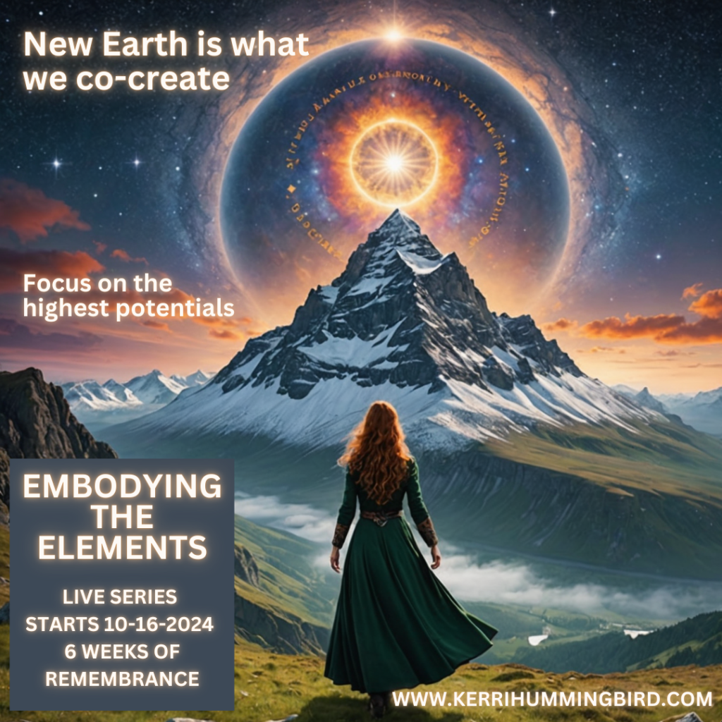 New Earth Is What We Co-Create - Kerri Hummingbird
